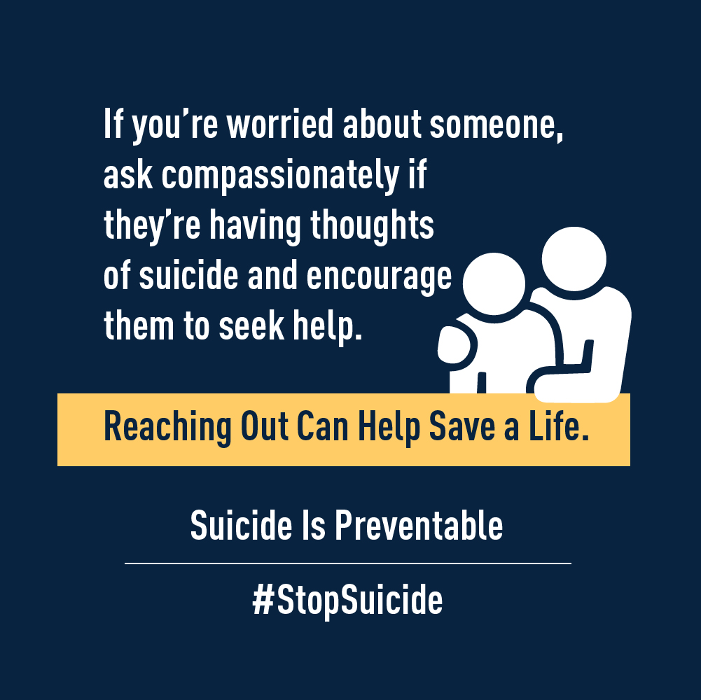 Reaching Out Can Help Save A Life - Have A Brave Conversation