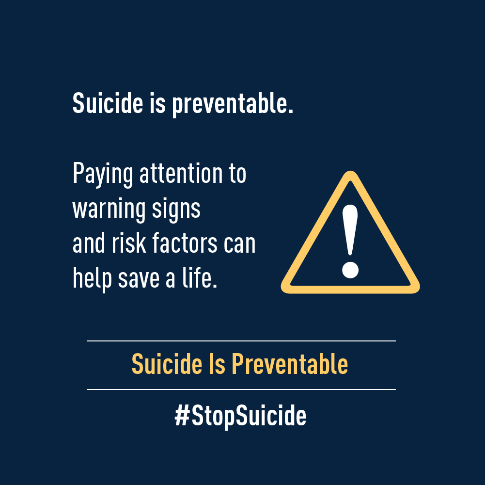 Suicide is Preventable, Know the Warning Signs - Have A Brave Conversation